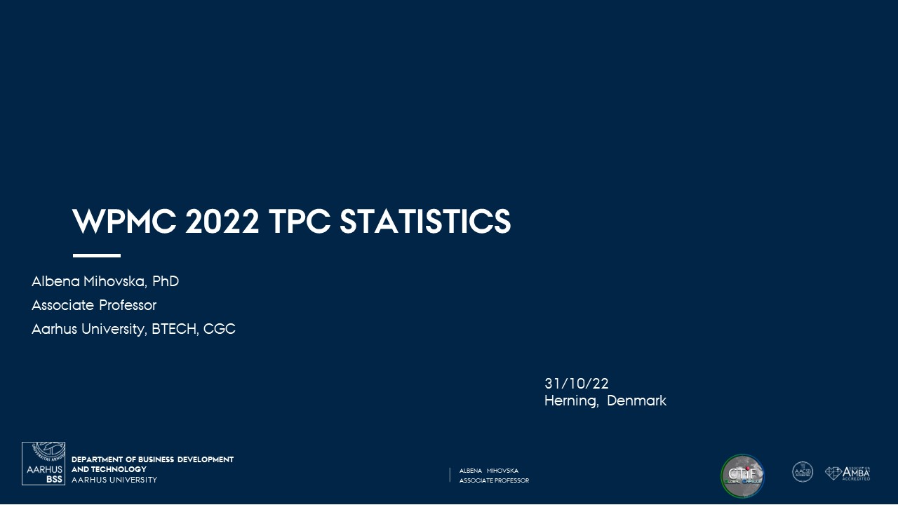 WPMC2022 Aarhus university – WPMC-Home